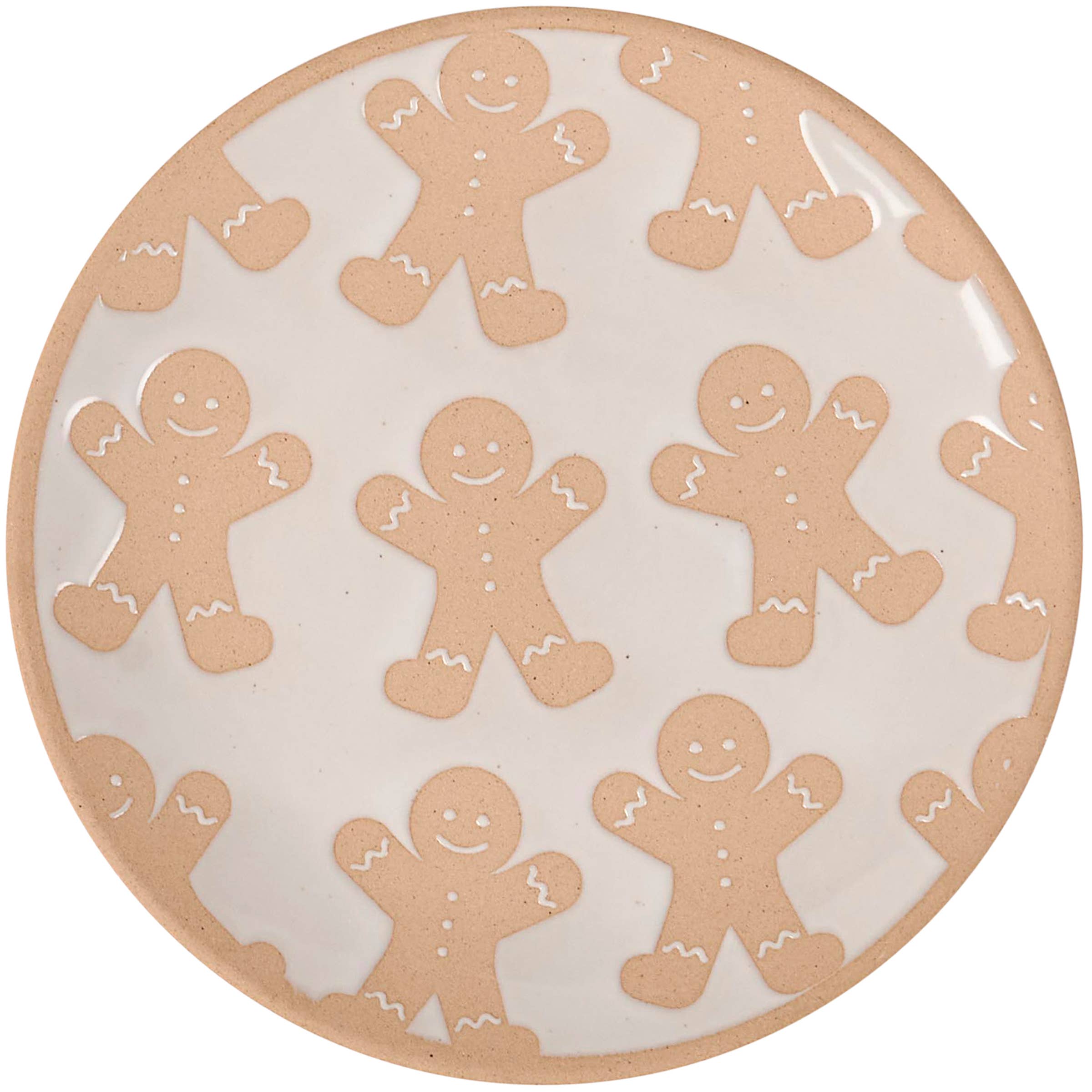 Small Gingerbrad Man Plate – Gal & Goat